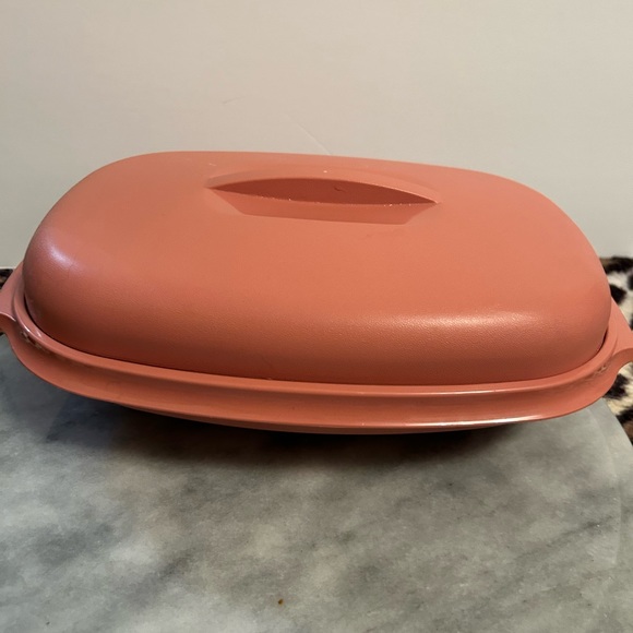 Tupperware | Kitchen | Tupperware Microwave Food Steamer 6 Cups Dusty ...